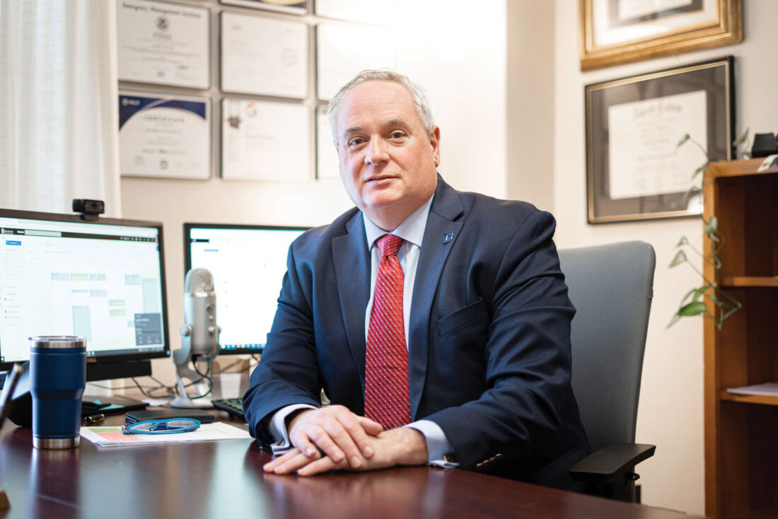 Sarver receives Glenville State University’s Barr Professional ...